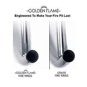 30" Round Fire Pit Burner Ring (304-Series SS)