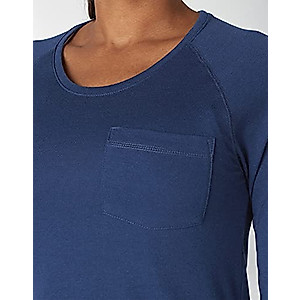 Dickies Women's Long Sleeve Cooling Temp-iQ Performance T-Shirt, Dynamic Navy, XL