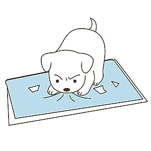 Richell PAW TRAX High Wall Potty Pad Tray, Dog Training Floor Protection Tray