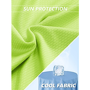 TACVASEN SPF Jackets for Women with Pockets Sun Protection Traveling Rash Guard Hoodie Shirts, F-Green, L