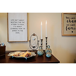 Decorative Metal & Glass Thirty Minute Hourglass