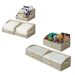 GRANNY SAYS Bundle of 3-Pack Trapezoid Storage Bins & 3-Pack Trapezoid Storage Bins