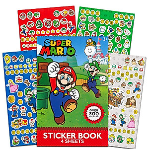 Yoshi Pillow Set for Kids - 4 Pc Mario Room Decor Bundle with 2 6" Yoshi Plush Pillows Plus Mario Stickers and More | Yoshi Room Decorations