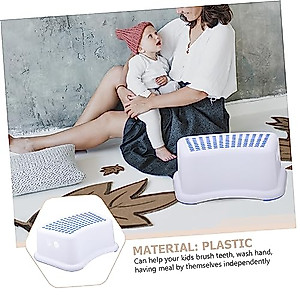 Veemoon Non-Slip Stool ' Step Stools Lip Gloss Base Stools Kitchen Step Stool Household Stool Toddler Potty Training Aid Bathroom Stool Furniture Stool Thickened Stool