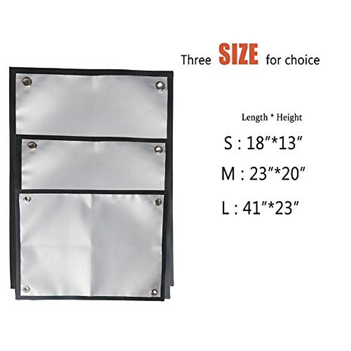 Hikeman Fire Pit Mat Silicone Fireproof Table Top Fireplace Bowl Pad Portable firepit Accessory for Outside Campfire Grill Camping Stove to Protect Deck Lawn from Popping Embers (L 41"x23")