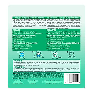 Garnier SkinActive Moisture Bomb The Super Hydrating Sheet Mask, Mattifying, 1 Count (Pack of 1)