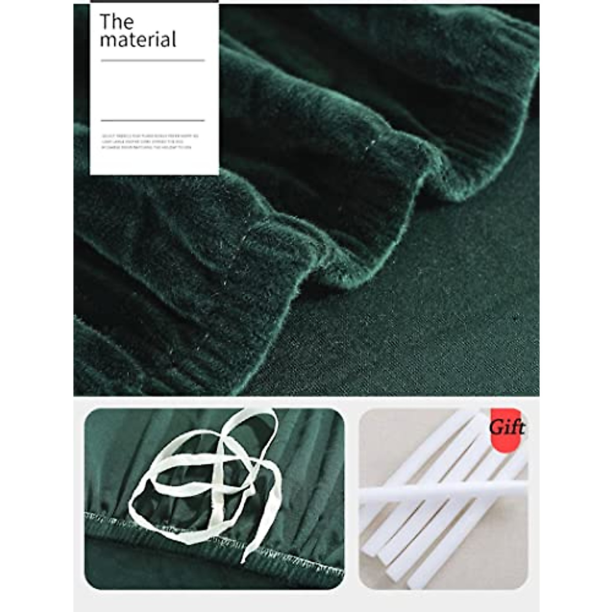 IMYOGI High Stretch Sofa Covers L Shape Thick Solid Color Sofa Cover Super Stretch Anti Slip Sofa Slipcovers Sectional Universal Furniture Protector for Kids & Pets -Blue-4 Seater+4 Seater