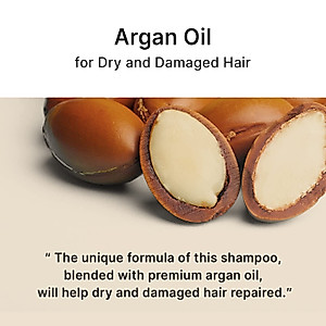 simplyO Heavenly Shampoo Wild Flower | Argan Oil for Dry and Damaged Hair | Paraben-Free, Sulfate-Free, 300ml (10.1 fl. oz)