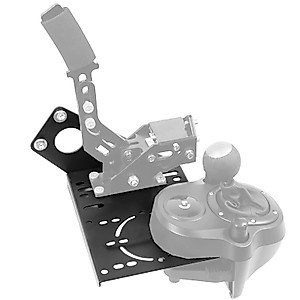 Dardoo Racing Shifter Mounting Upgrade for Racing Wheel Frames with Mounting Bolts, Only for Partial Wheel Frame Mounting Shifter, Handbrake and Joystick