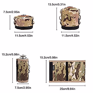 Gas Can Protective Cover Picnic Protective Cover Air Bottle Bag Gasoline Canister Protective Cover(H)