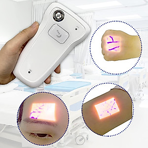 Infrared Vein Finder Locator for Adult & Baby Vein Viewer, Vein Illumination Detector, Vein Light Projection Visualization for Nurses(Portable with Mobile Support)