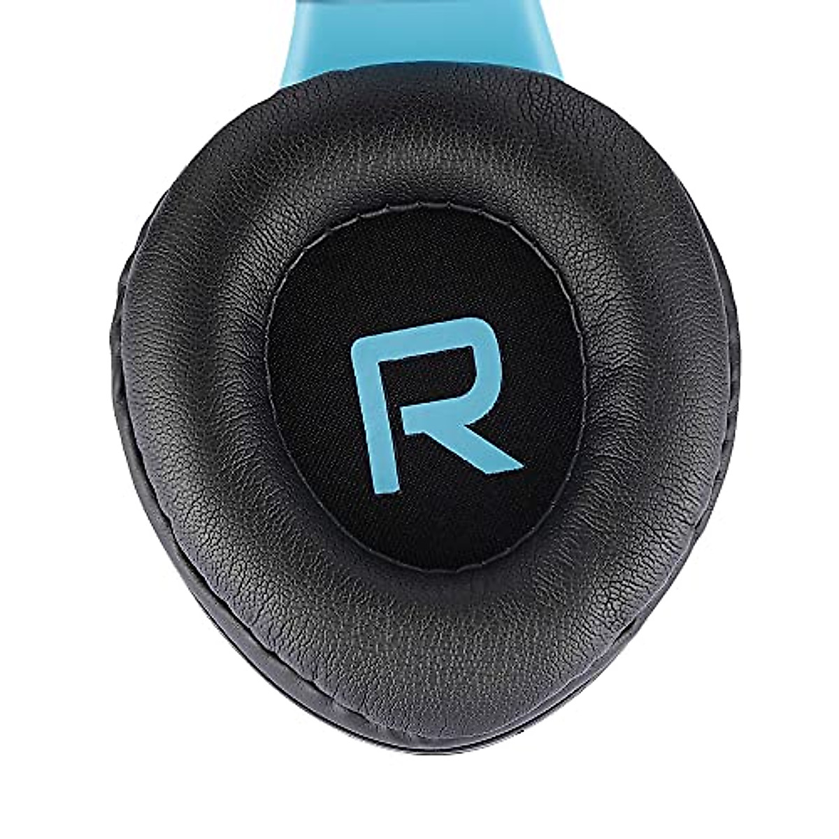 PowerLocus Bluetooth Headphones Over Ear, Wireless Headphones with Microphone, Foldable Headphone, Soft Memory Foam Earmuffs & Lightweight, Micro SD/TF, FM Radio for iPhone/Android/Tablet/PC/TV (Blue)