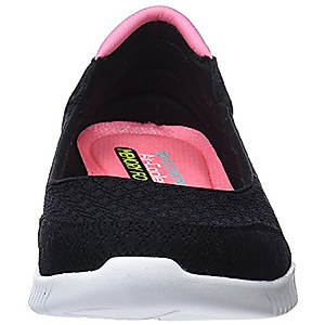 Skechers Women's 23628 Trainers, Black (Black/Pink), 3 UK 36 EU