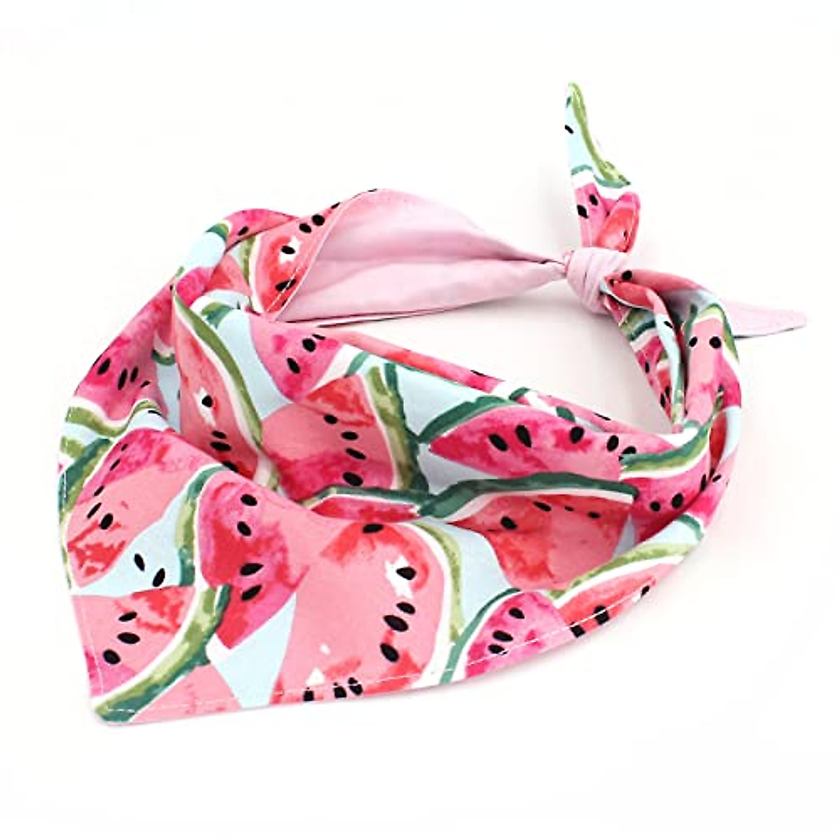 Summer Pet Dog Bandana Pink Watermelon Dog Banana