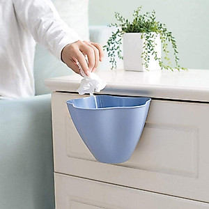 wekold Home Kitchen Garbage Storage Bin Can Hanging Rubbish Container Kitchen Trash Cans