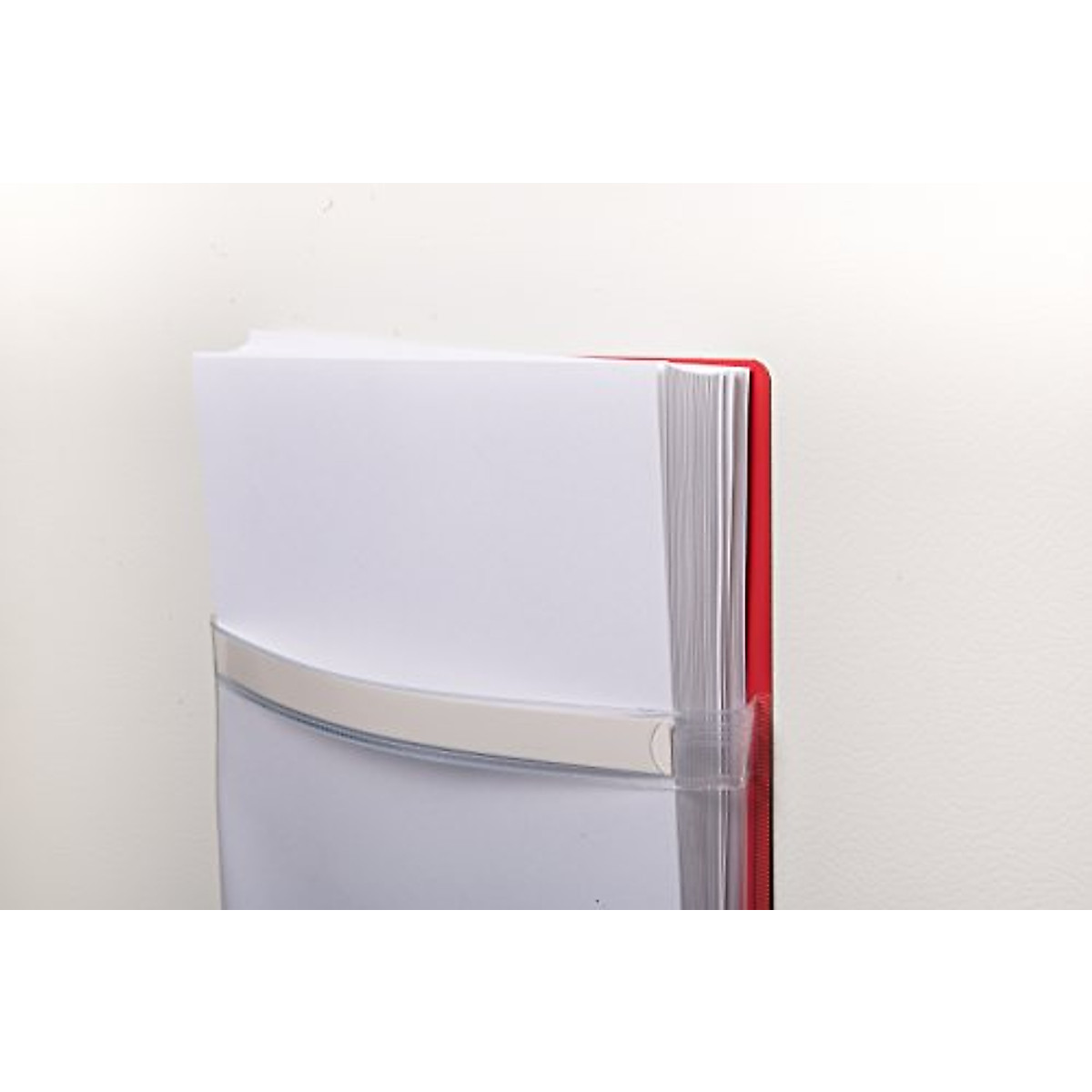 Charles Leonard Magnetic Pockets 26400, Holds up to 2.5 Pounds, 4-Pack, Assorted Colors, 4 Pack