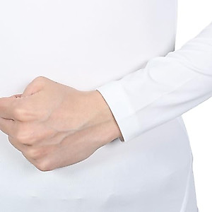 Under Armour Men's Armour HeatGear Compression Long-Sleeve T-Shirt , White (100)/Black, Large