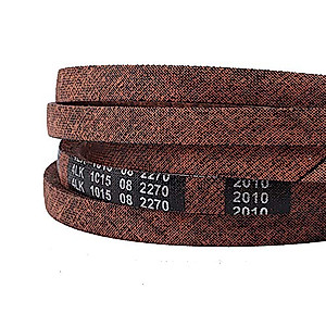 Gimiton 429636 197253 Deck Drive Belt for Husqvarna Poulan Craftsman AYP John Deere Poulan Ariens 532429636 532197253 598559101 197253 429636 M84136 M87323 42" Lawn Mower, 1/2" x 101"