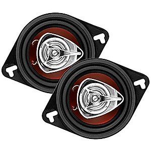 BOSS Audio Systems CH3220 Car Speakers - 140 Watts of Power Per Pair and 70 Watts Each, 3.5 Inch, Full Range, 2 Way, Sold in Pairs, Easy Mounting