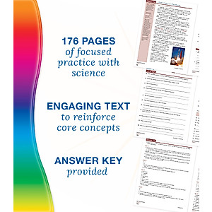 Spectrum 6th Grade Science Workbook, Ages 11 to 12, Grade 6 Science Workbooks, Natural, Earth, and Life Science, Science Book With Research Activities - 176 Pages