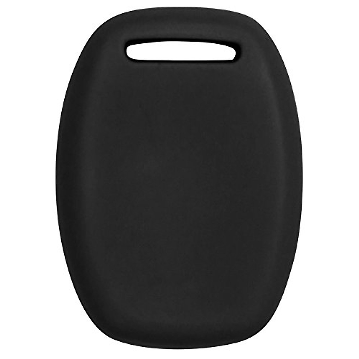 Keyless2Go Silicone Cover Protective Case for 4 Button Remote Keys KR55WK49308 MLBHLIK-1T OUCG8D-380H-A (1 Pack) - Black