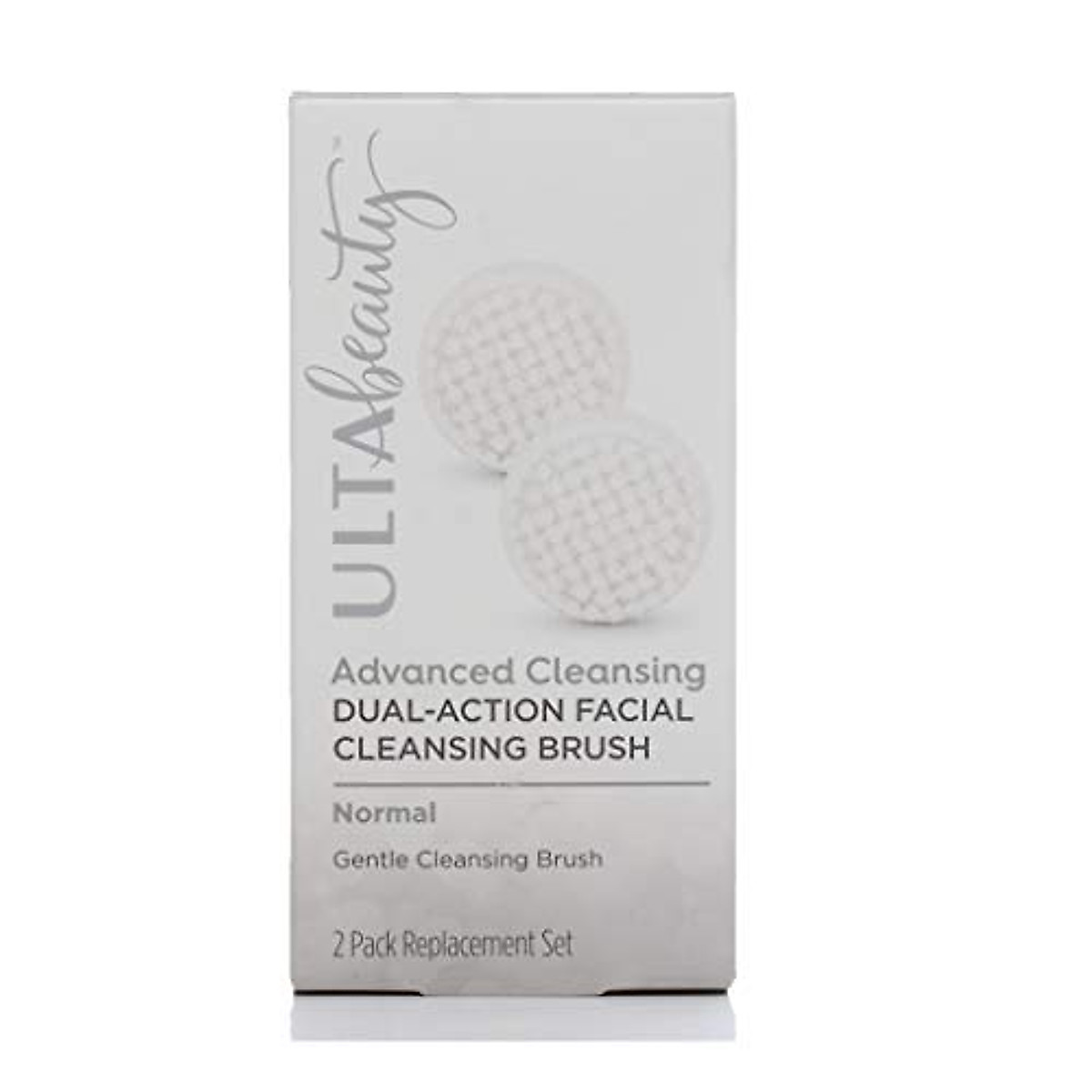 ULTA Beauty Advanced Cleansing Dual-Action Facial Cleansing System and One Set Replacement Brushes