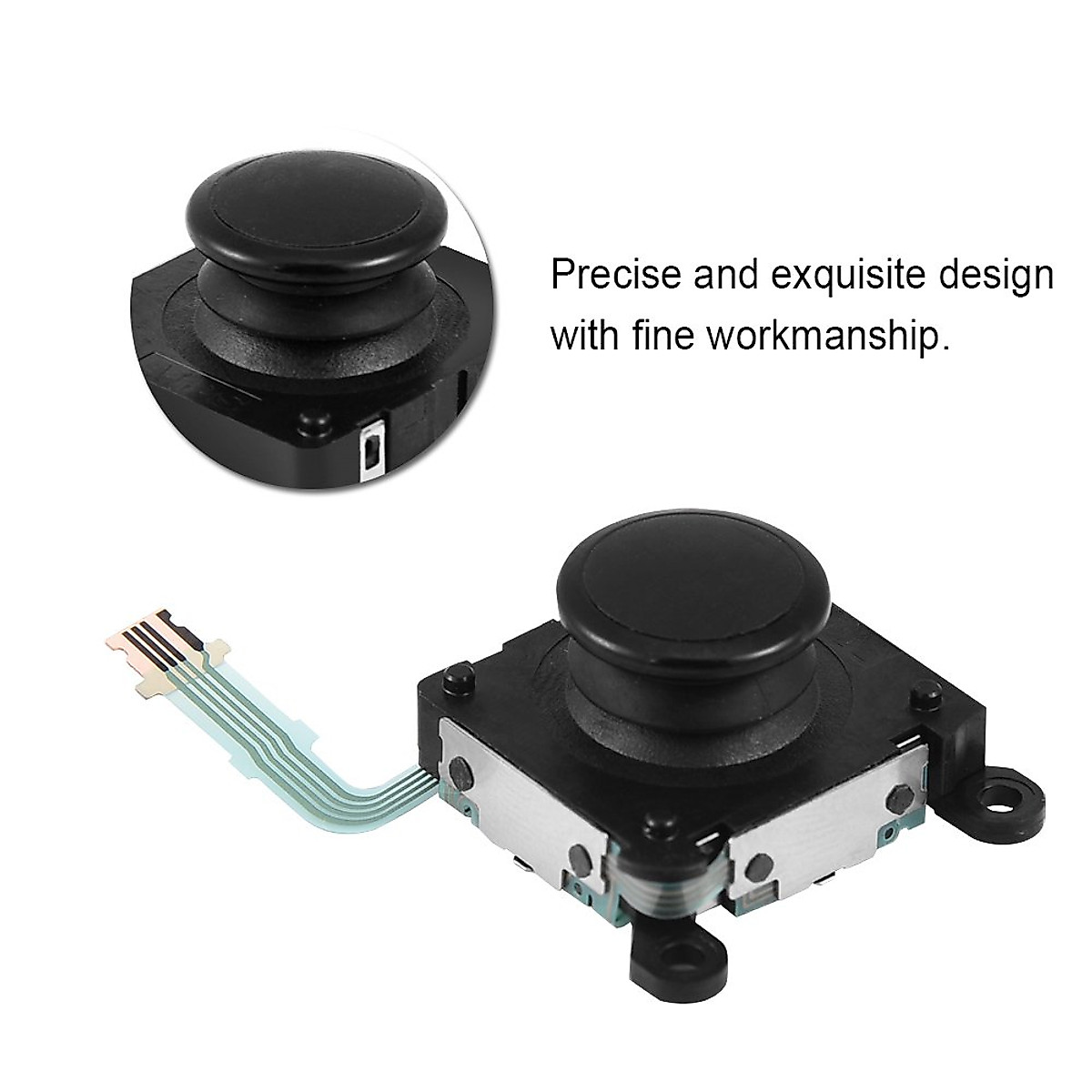 Tihebeyan Rocker for PS Vita / 2000, 3D Analog Joystick, Pad Stick Replacement for Sony PS Vita 2000, Controller for Sony PSV [video game] [video game]