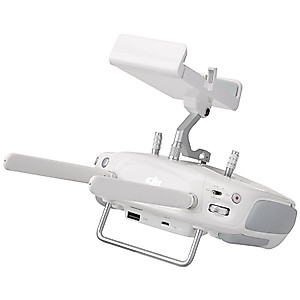 DJI Phantom 4 Pro Quadcopter Drone - 4K H-265 100 Mbps 60 FPS Cinematic Record, 20MP, ActiveTrack, TapFly Reverse, Safe Fly Home, GPS, 5-Dimensional Sense, White, 1 Yr Warranty (Renewed)