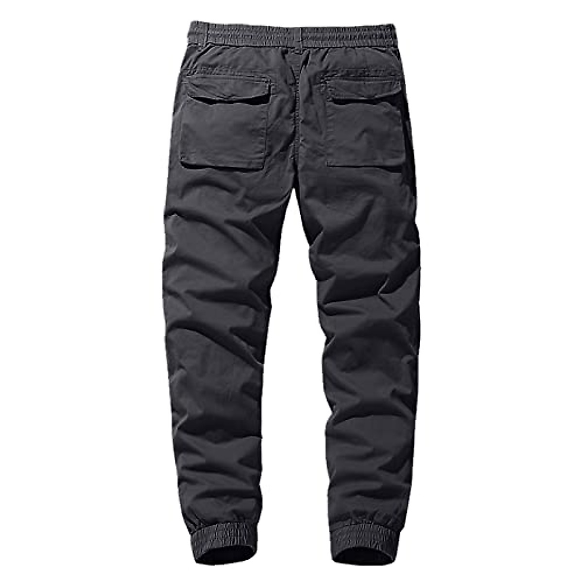 TOWMUS Cargo Pants for Men Men's Solid Cargo Pants Military Army Camo Pants Combat Work Pant with Multi-Pocket(No Belt)