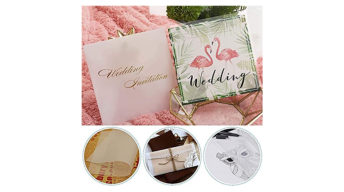 110 Sheets Translucent Printable Vellum Paper 8.5x11
