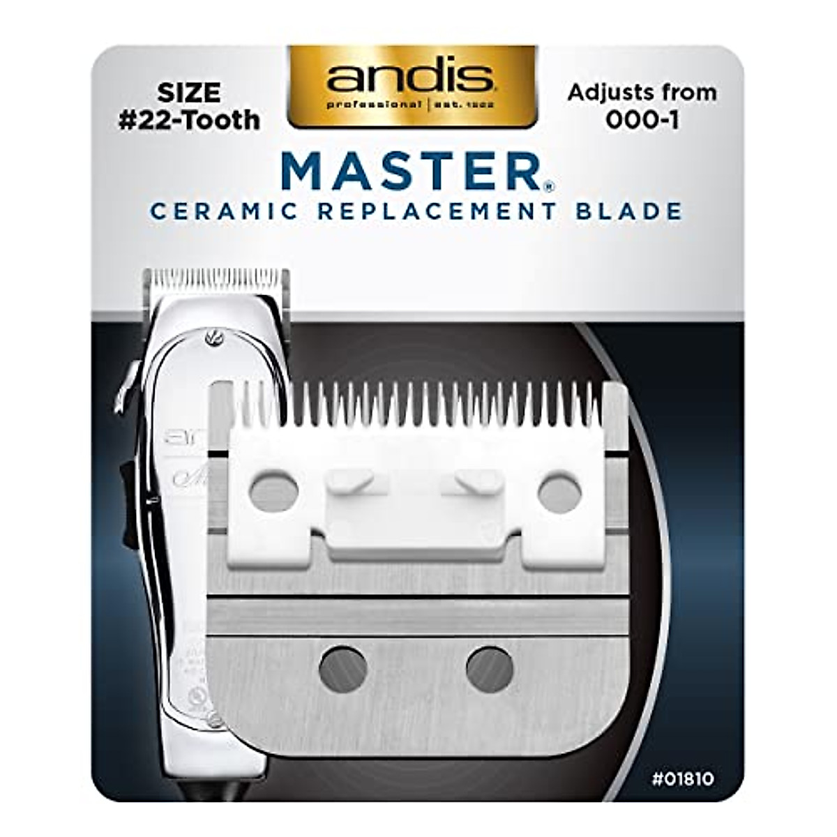 Andis Master Ceramic Replacement Blade Size #22-Tooth