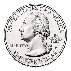 2020 P, D and 2021 P, D National Park Quarter 12 Coin Set Uncirculated