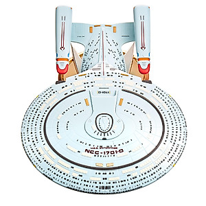 CC Countdown Characters by Numskull 2024 Star Trek Enterprise Collectible Figure - Official Star Trek Merchandise - Buildable Advent Calendar Statue