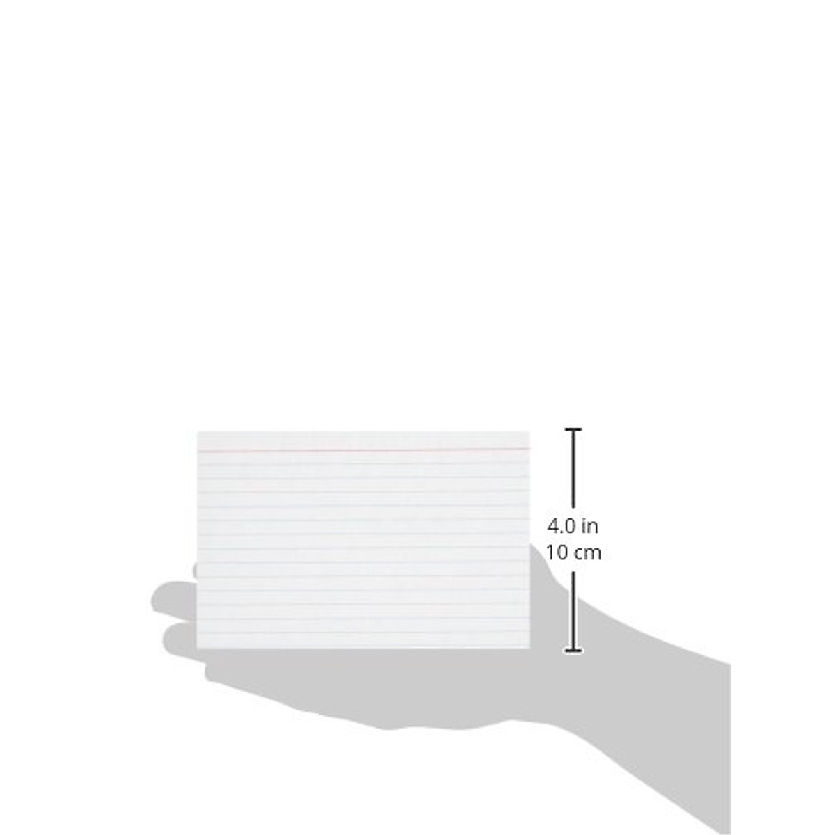 Oxford 4" x 6" Ruled White Index Cards, 100/Pack