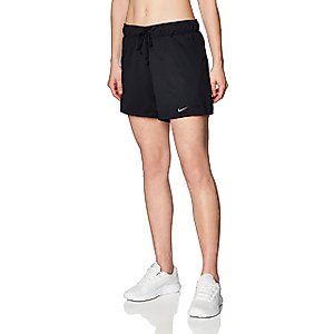 Nike Women's Dri-fit Attack 2.0 Tr5 Shorts, Black/(Particle Grey), Medium
