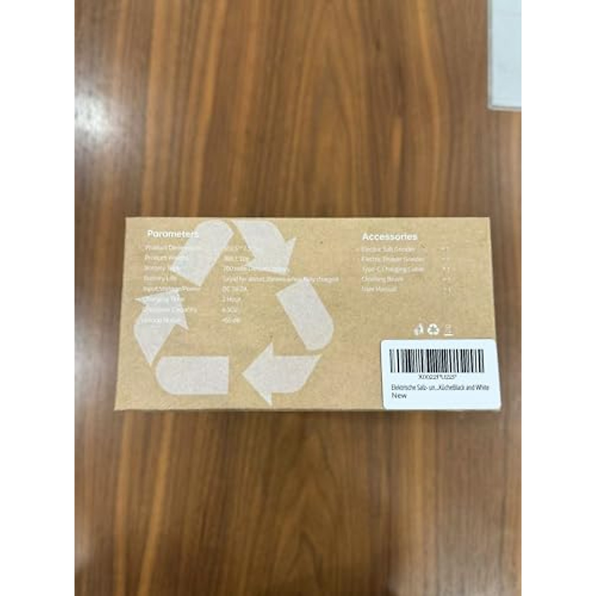 Electric Salt and Pepper Grinder Set with 4.5oz Large Capacity, Stainless Steel Rechargeable Salt and Pepper Grinder with 1.8" Wide Mouth, Storage Base,Adjustable Coarseness, and One-Hand Operation