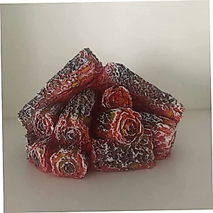 Fake Fire, Flameless Fireplace Light, Artificial Led Fireplace with Realistic Log Wood Burning Flame for Festival, Halloween Christmas Decoration (No Battery))