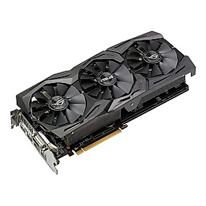 ASUS ROG-STRIX-RX580-O8G-GAMINGOC Edition GDDR5 DP HDMI DVI VR Ready AMD Graphics Card