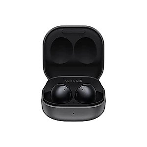 SAMSUNG Galaxy Buds2 True Wireless Earbuds Noise Cancelling Ambient Sound Bluetooth Lightweight Comfort Fit Touch Control, International Version - Onyx
