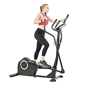 Sunny Health & Fitness Programmable Cardio Elliptical Trainer - SF-E3890, Black
