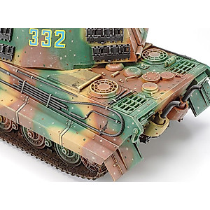 Tamiya 35164 1/35 King Tiger Production Turret Tank Plastic Model Kit