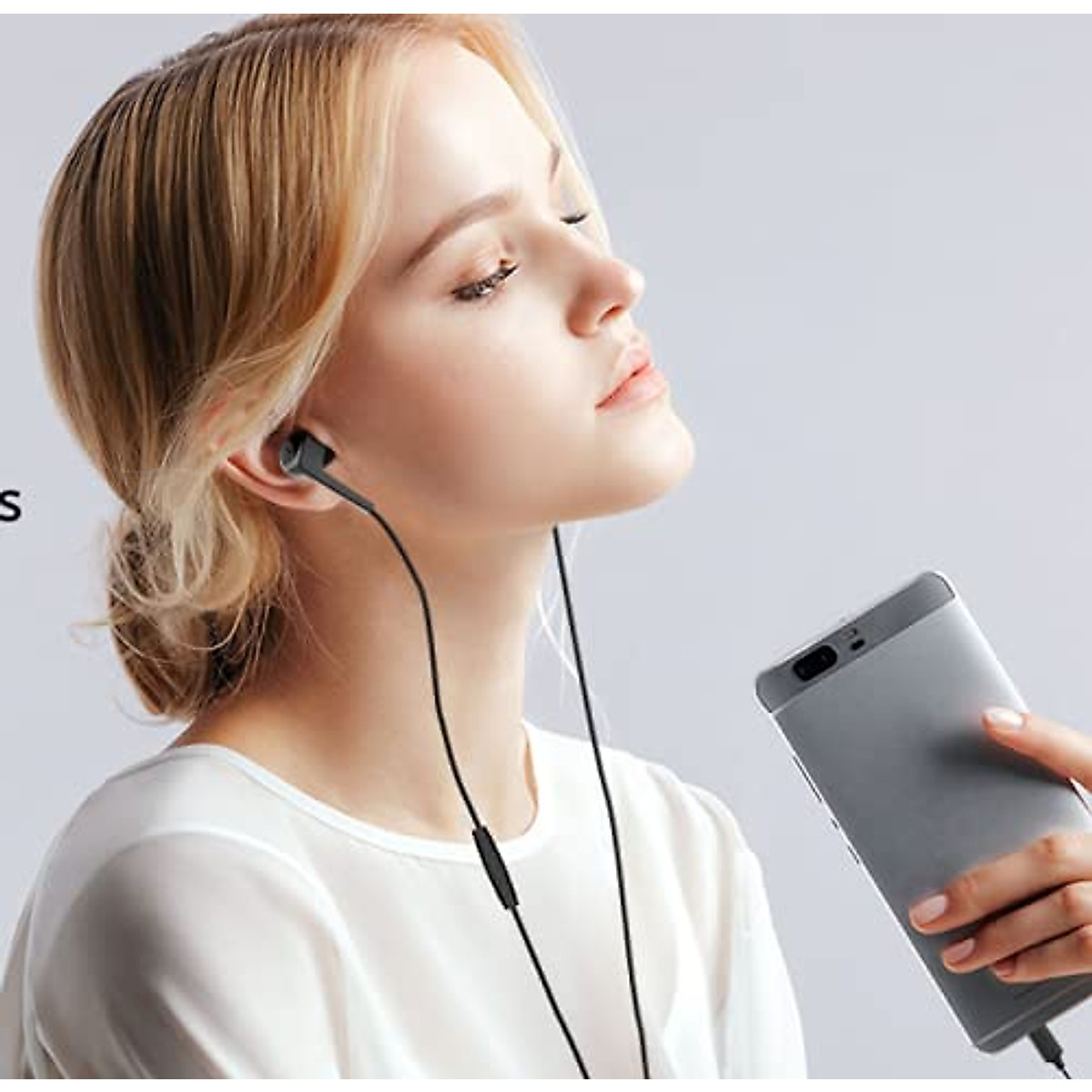 Headphone Compatible with Google Pixel 7 Pro, Pixel 7 Earphone, Pixel 6A, Pixel 6, 6 Pro, Pixel 4 3 2 XL USB C Plug Headset Stereo Type C Earbuds in-Ear Wired Mic Volume Control