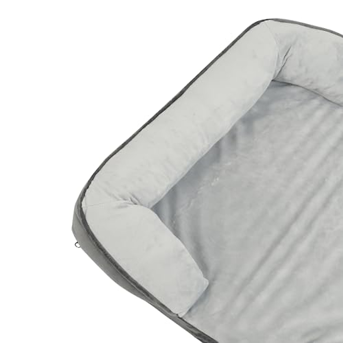 Pets Bed, Calming Anti Anxiety Crate Bed for Pets, Bed Machine Washable Breathable Soft Padding (30" L x 6" W x 20" H)