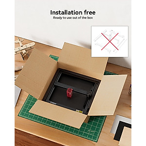 ATOMSTACK Pro Series Laser Engraver, Unibody Laser Cutter and Engraving Machine, 600mm/s High Speed Laser Engraver for Wood and Metal, Acrylic, Glass, etc.(24W-A24 Pro)