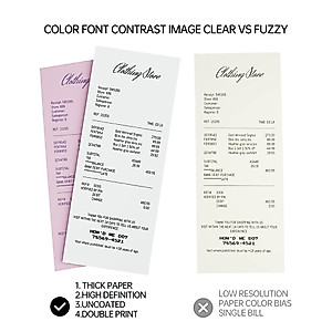 (10 Rolls) 2 Ply Carbonless Rolls 3" X 95 Feet White/Yellow Receipt Paper POS Cash Register Two Ply