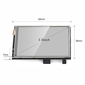 OSOYOO 3.5 inch HDMI LCD Touch Screen Monitor Display TFT 480 * 320 Pixel Resolution for Raspberry Pi 5 4 3 Model B B+ 2 with Stylus Pen