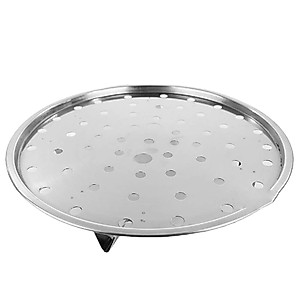 Thaweesuk Shop Stock Pot Stainless Steel 60 QT Steamer Vaporera Tamalera for Tamales (15Gallon) Height 16.5" Diameter 18.5" of Set