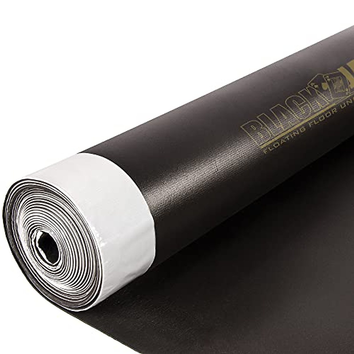 ROBERTS Black Jack Underlayment - 100 sq. ft. Roll - 43" x 28' x 2.5 mm