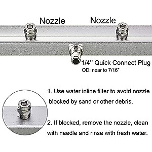 M MINGLE Pressure Washer Undercarriage Cleaner, Under Car Wash, with 45 Degree Angled Wand