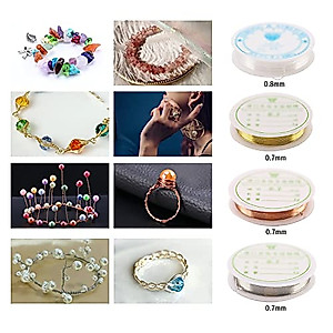 ZLXDP Gemstone Jewelry Making Kit Irregular Chips Stones Crushed Chunked Crystal Pieces Loose Beads for Decor Crafts